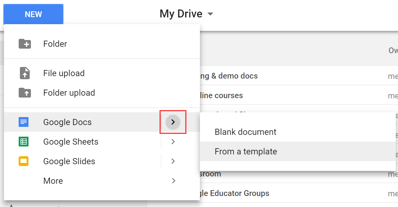 3 Options for Managing Google Drive Templates – Using Technology Better